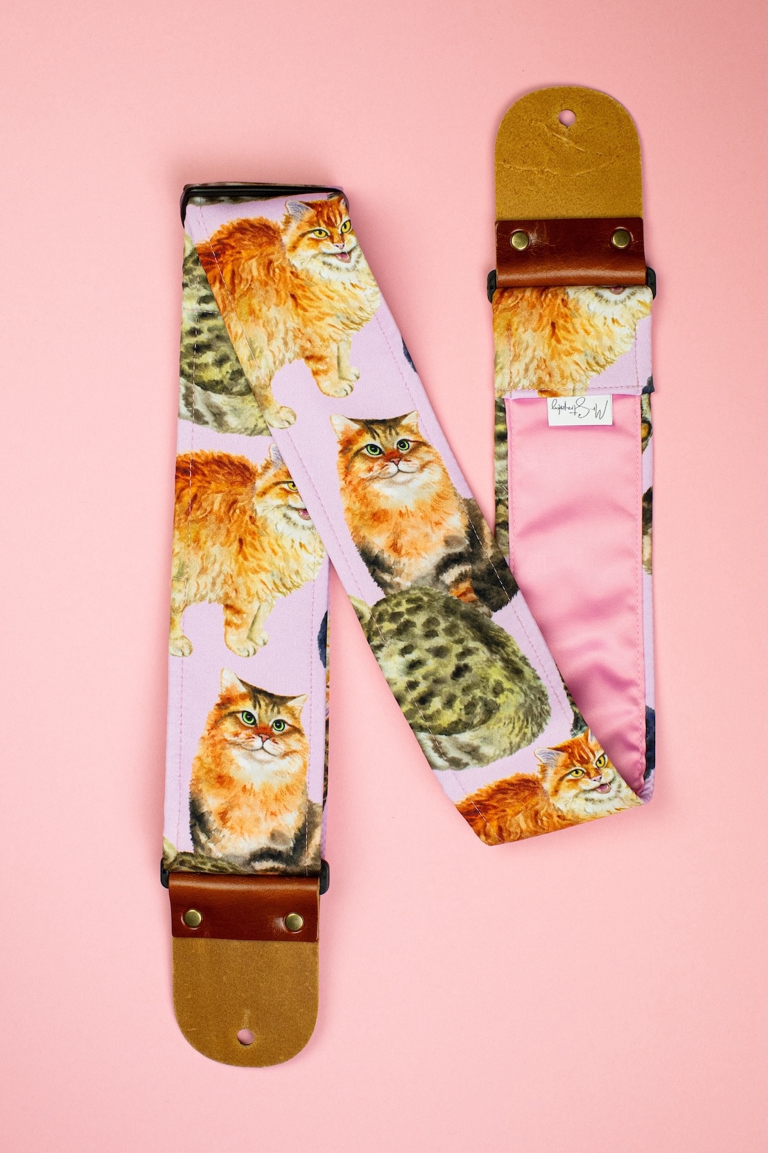 Big Cats Guitar Strap 3